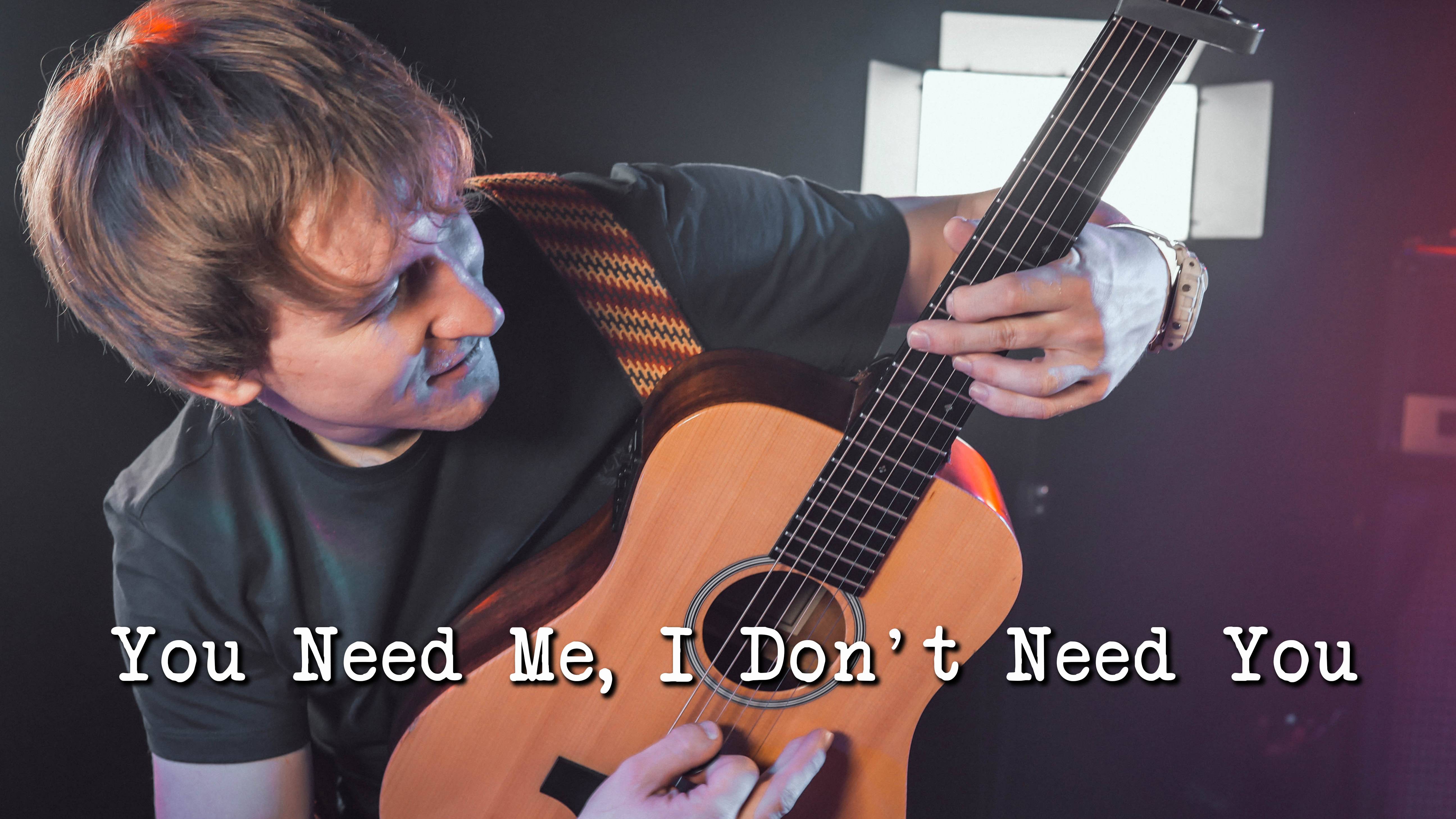 Ed Sheeran - You Need Me I Don't Need You (8 min. ver) (cover by Dima Krasotkin) [Loop Performance]