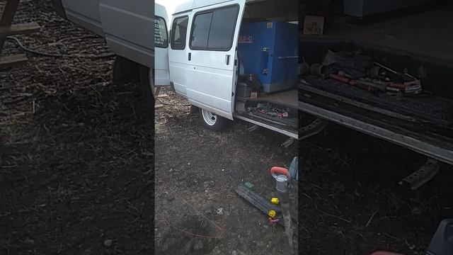 Одновременная работа двух отбойных молотков от компрессора