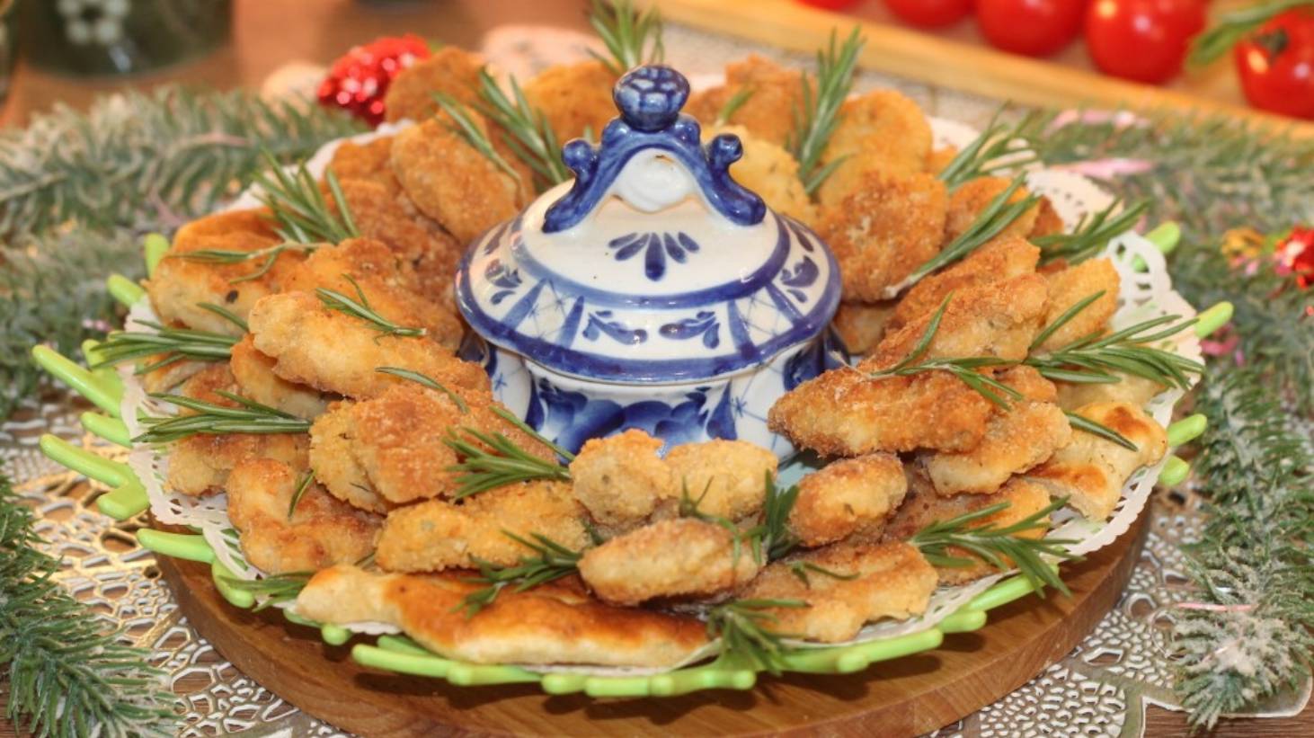 Домашние наггетсы из филе индейки