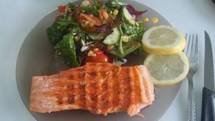 Сёмга на обед. Маринкины творинки