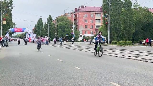 Велогонка 2 #Новотроицкнаспорте