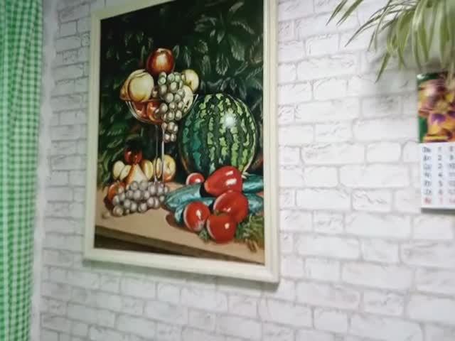 Удаление морщин, защита обоев от спинок стульев.... #спинкастулацарапаетобои #удаляемморщины