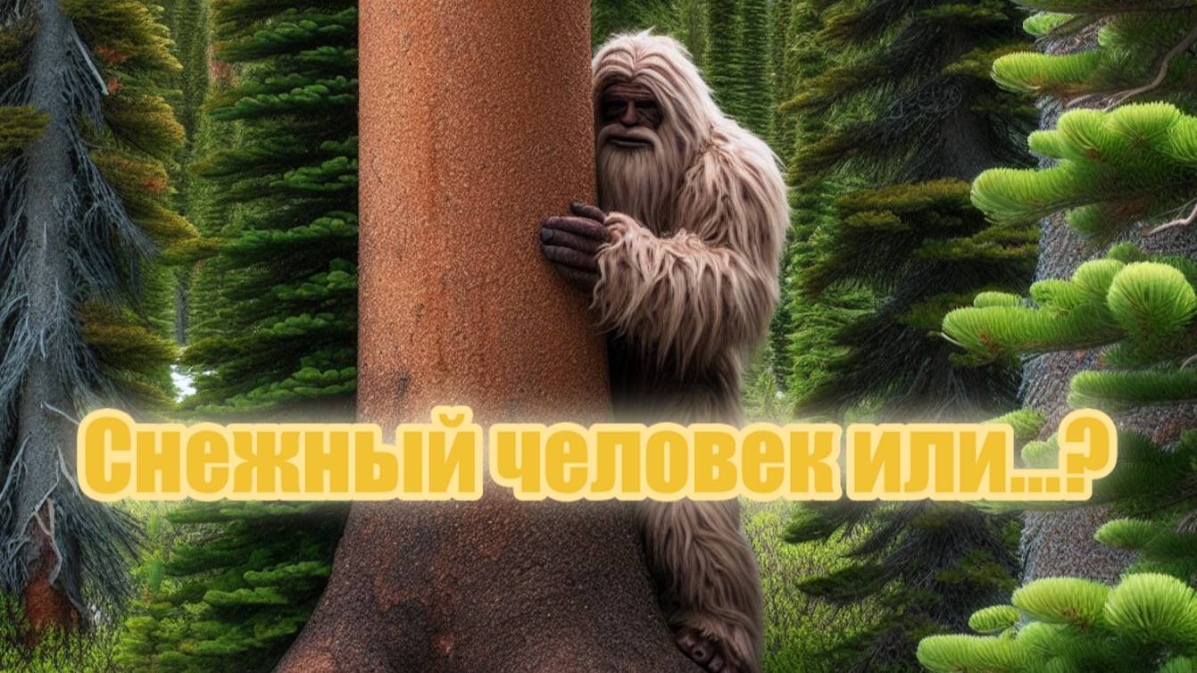 Снежный человек или...?