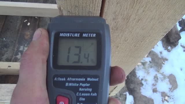 Высыхает ли доска в каркасе естественной влажности в зимнее время