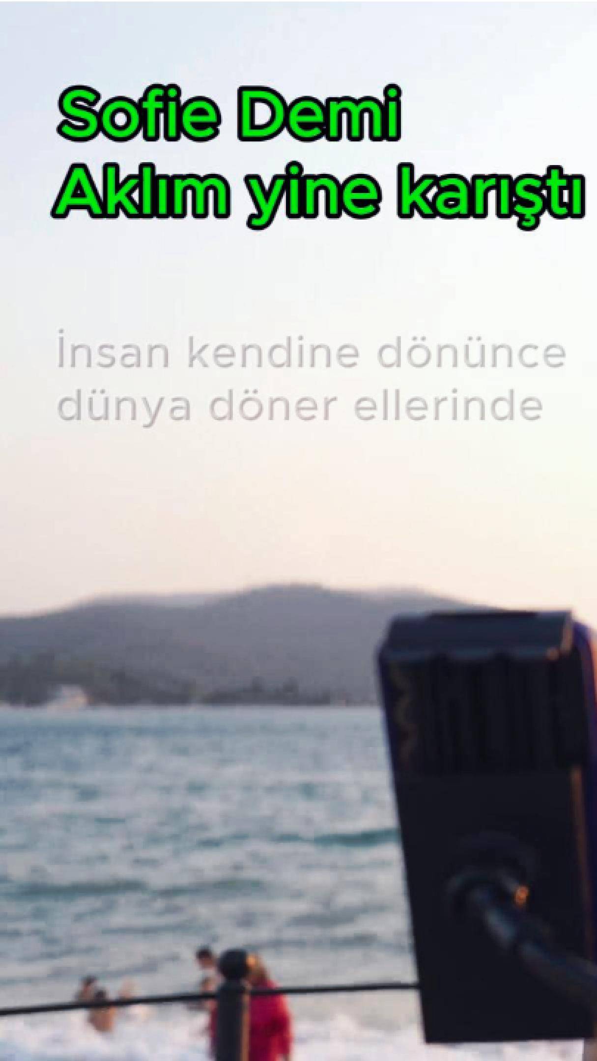 Aklım Yine Karıştı — авторская песня Софи Деми ! (V018-03)
