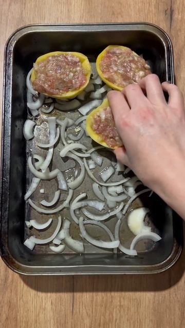 Гнезда из картошки с мясным фаршем