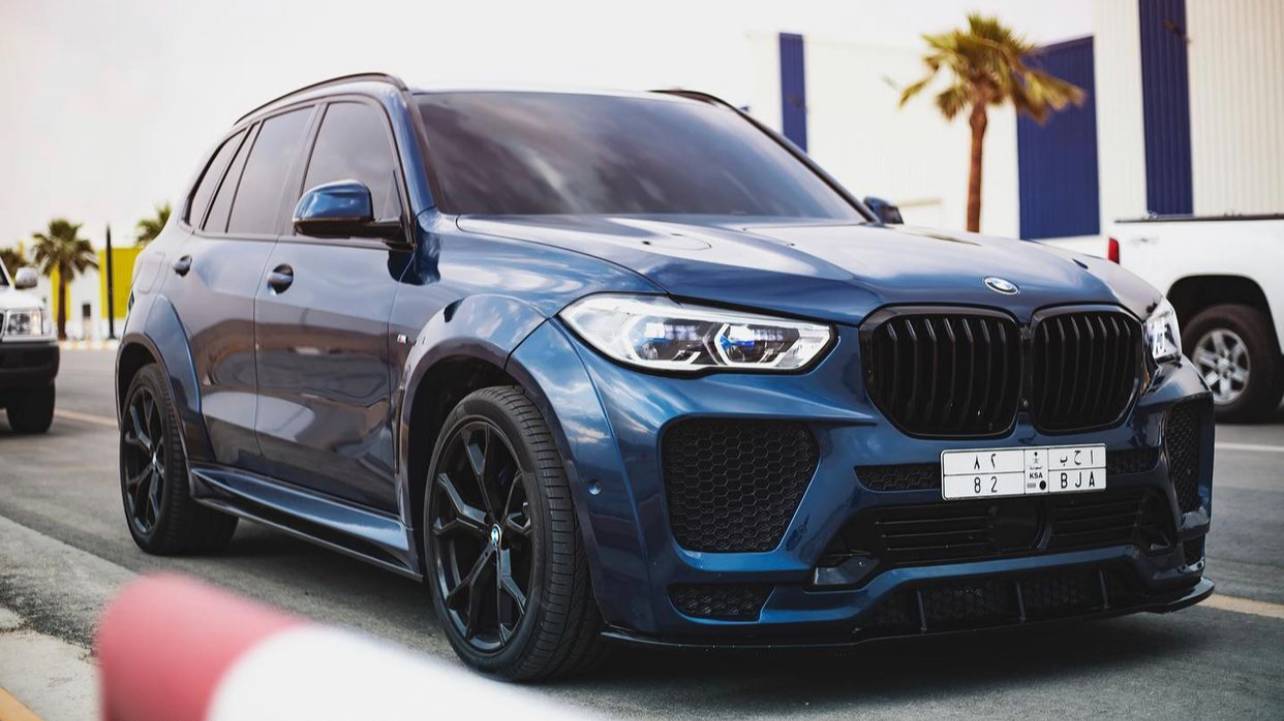 Первый тюнинг BMW X5 G05/F95 PUNISHER в Саудовской Аравии