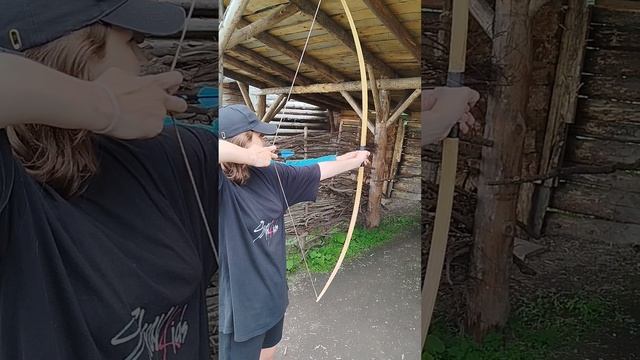 Девчонкам не слабо! В историческом парке Бастион, Сортавала, июль 2024