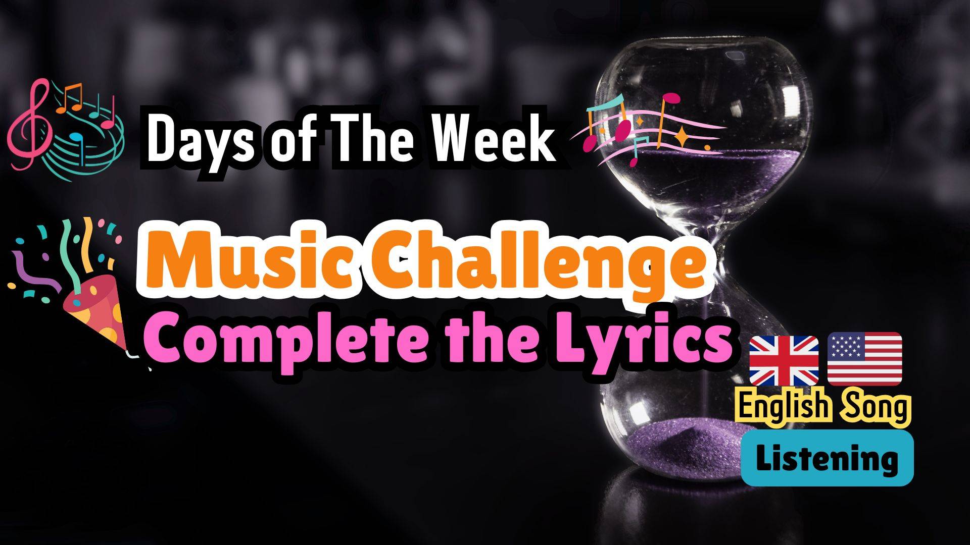 English Music Challenge. Complete the Lyrics. Listen & LearnEnglish