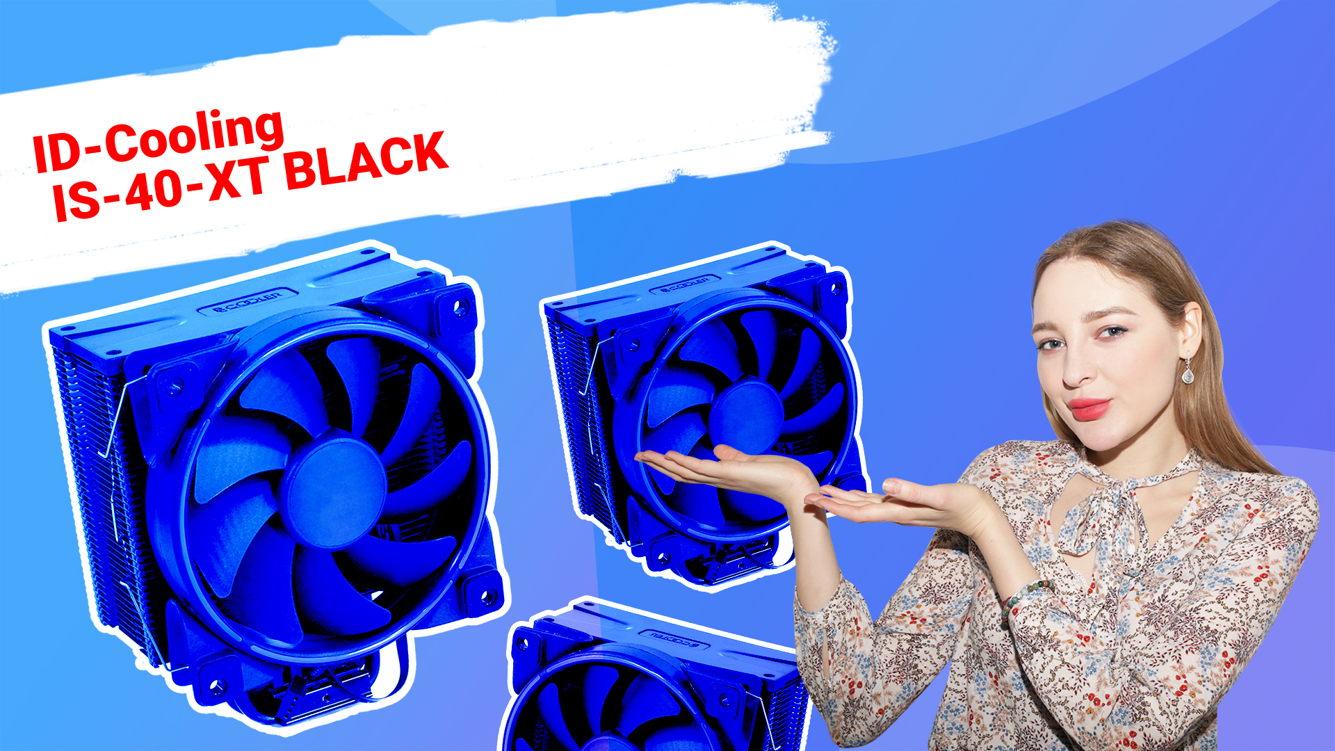 НИКС Компьютерный Супермаркет: видео про Кулер для процессора ID-Cooling IS-40-XT BLACK