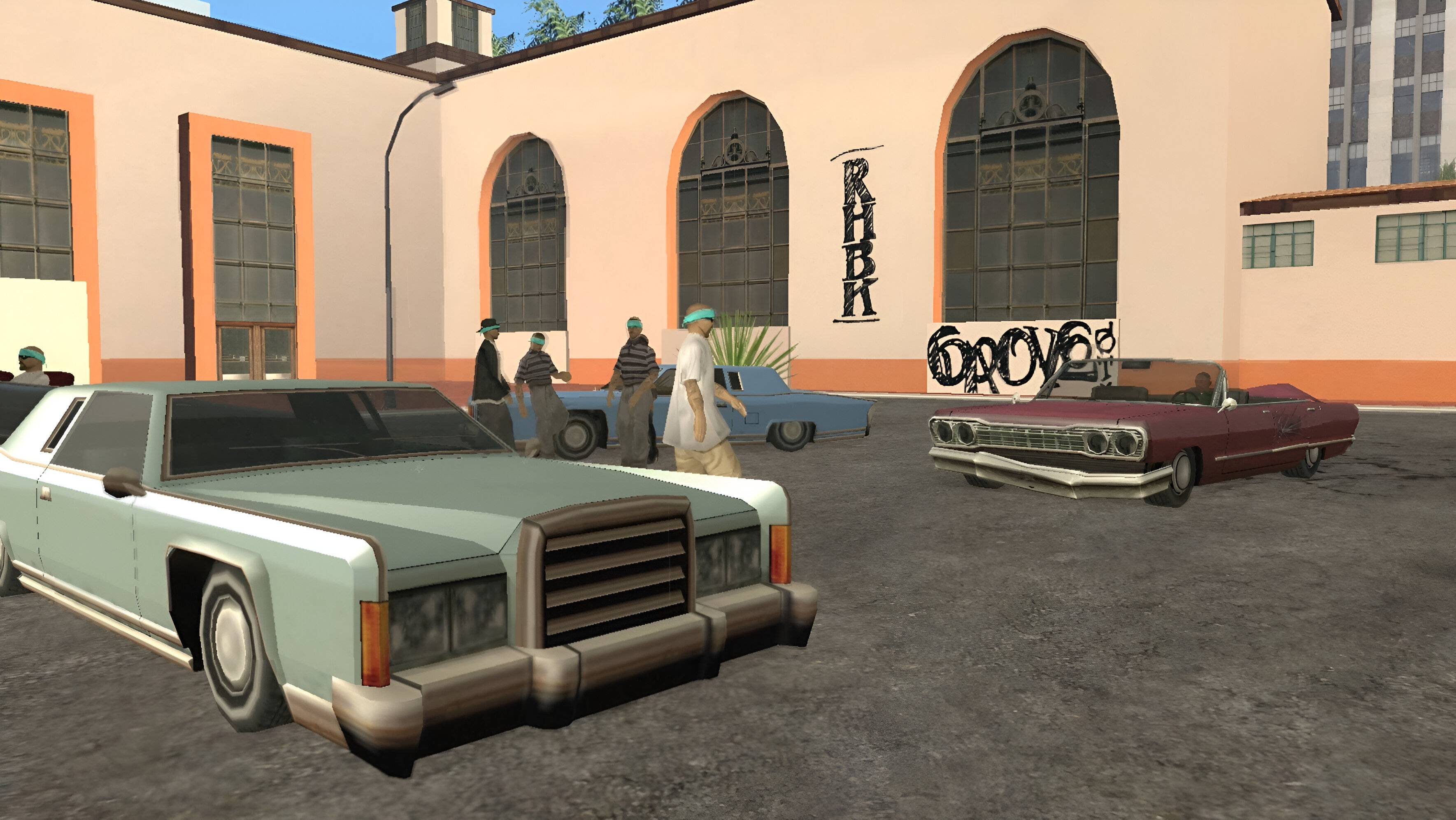 Grand Theft Auto - San Andreas #4 (Битва танцев на машине)