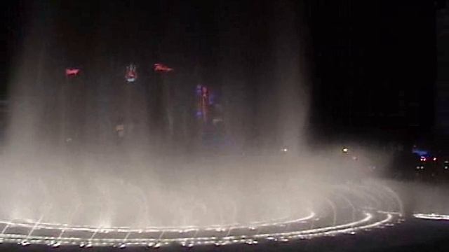 Las Vegas.Фонтаны