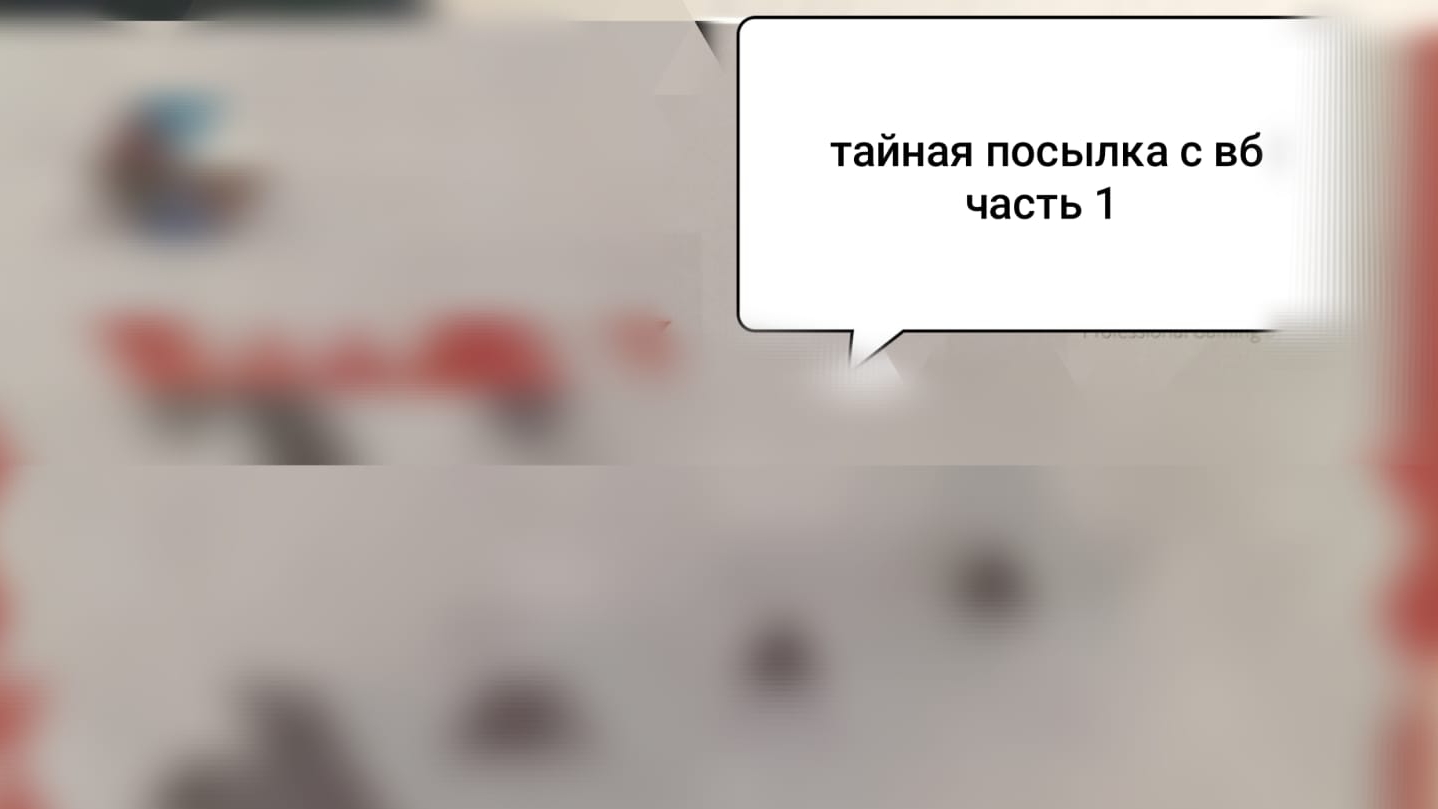 Тайная посылка с ВБ часть первая