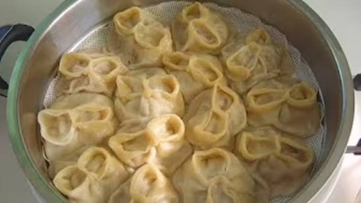 Манты, тесто в машине Monsieur Cuisine Connect. Маринкины творинки