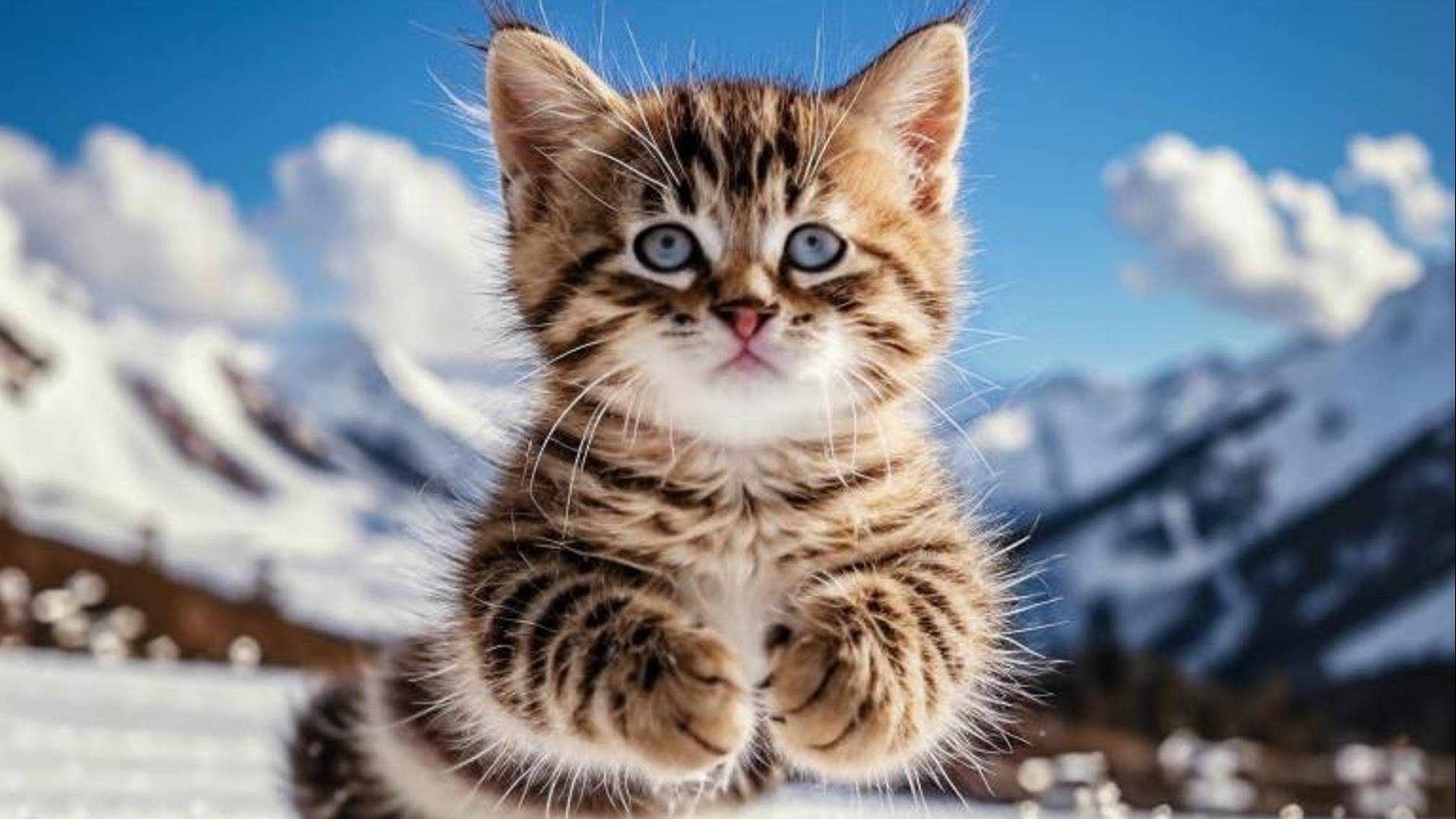 Котики в горах Сочи