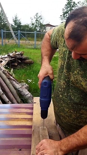 Гвоздь вместо сверла/a nail instead of a drill #гвоздь #сверло #сверлим #чемсверлить #чемможно