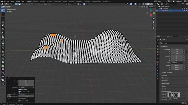 1 -Scattering with Geometry Nodes