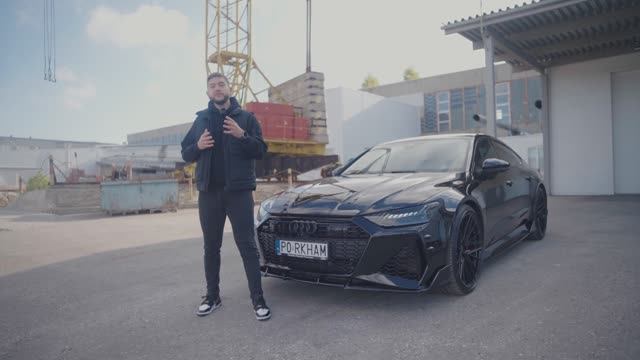 Обзор обвеса для Audi RS7 с колесами и выхлопом Milltek (EN)