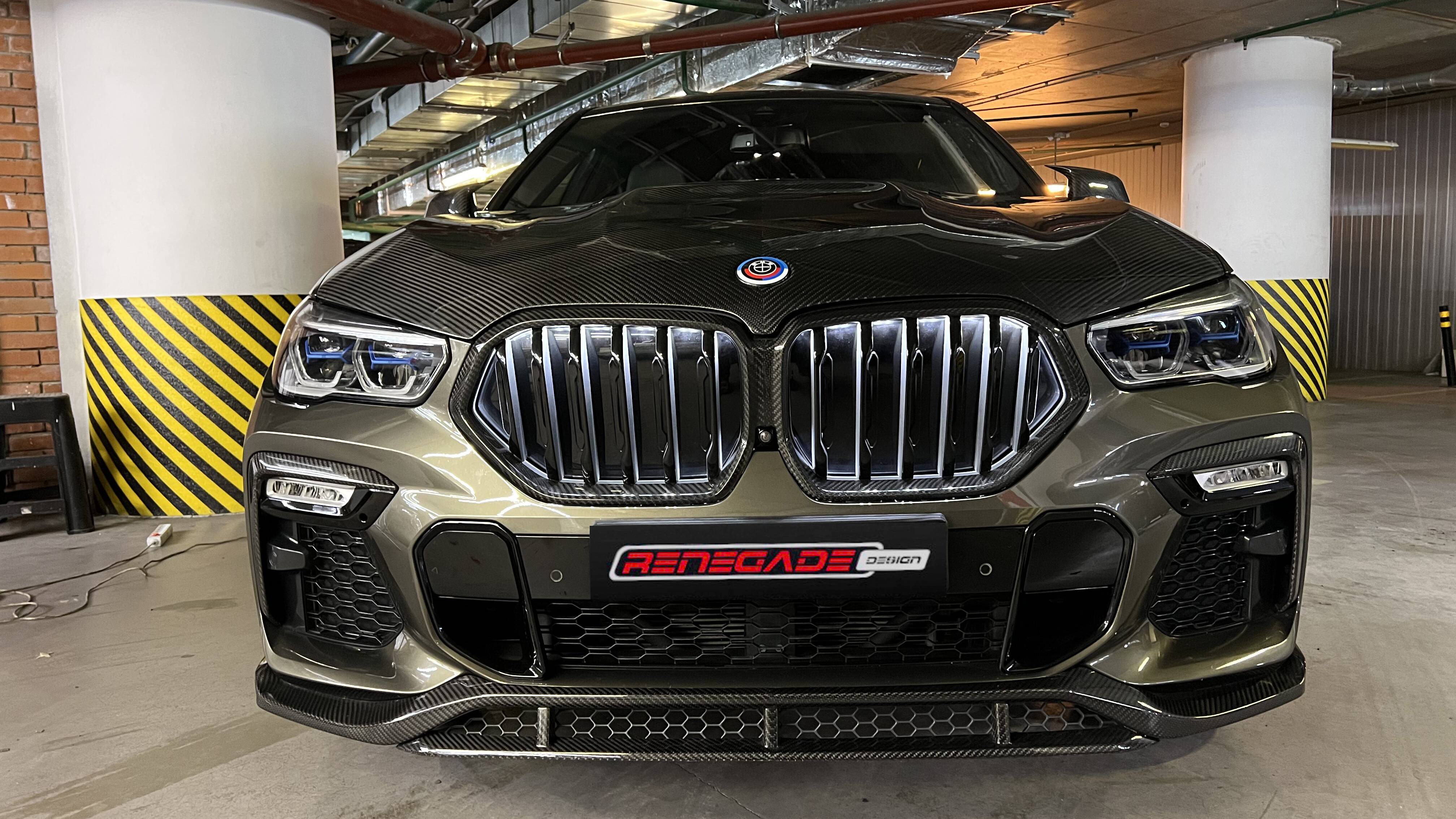 Карбоновый обвес для BMW X6 G06 от Renegade Design