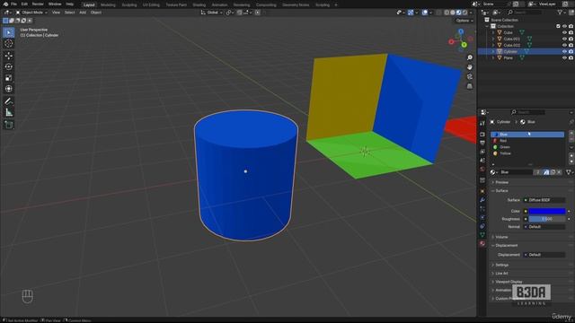 2 -Multiple Materials on a Single Object