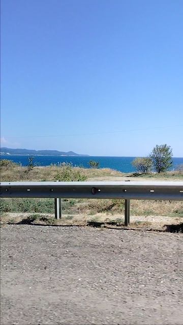 Вдоль побережья по дороге в Лазаревское 7.08.2024