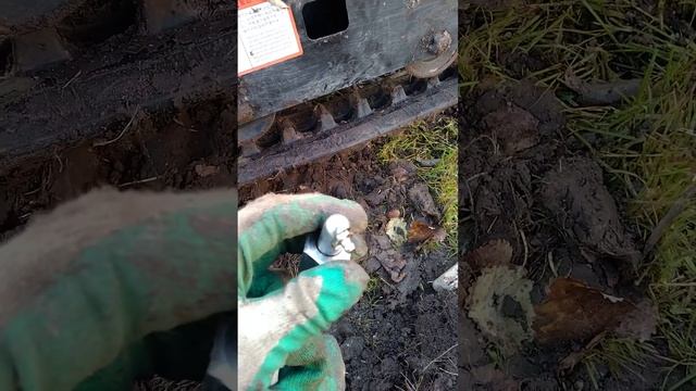 Натяжитель гусеницы миниэкскаватора Ht10