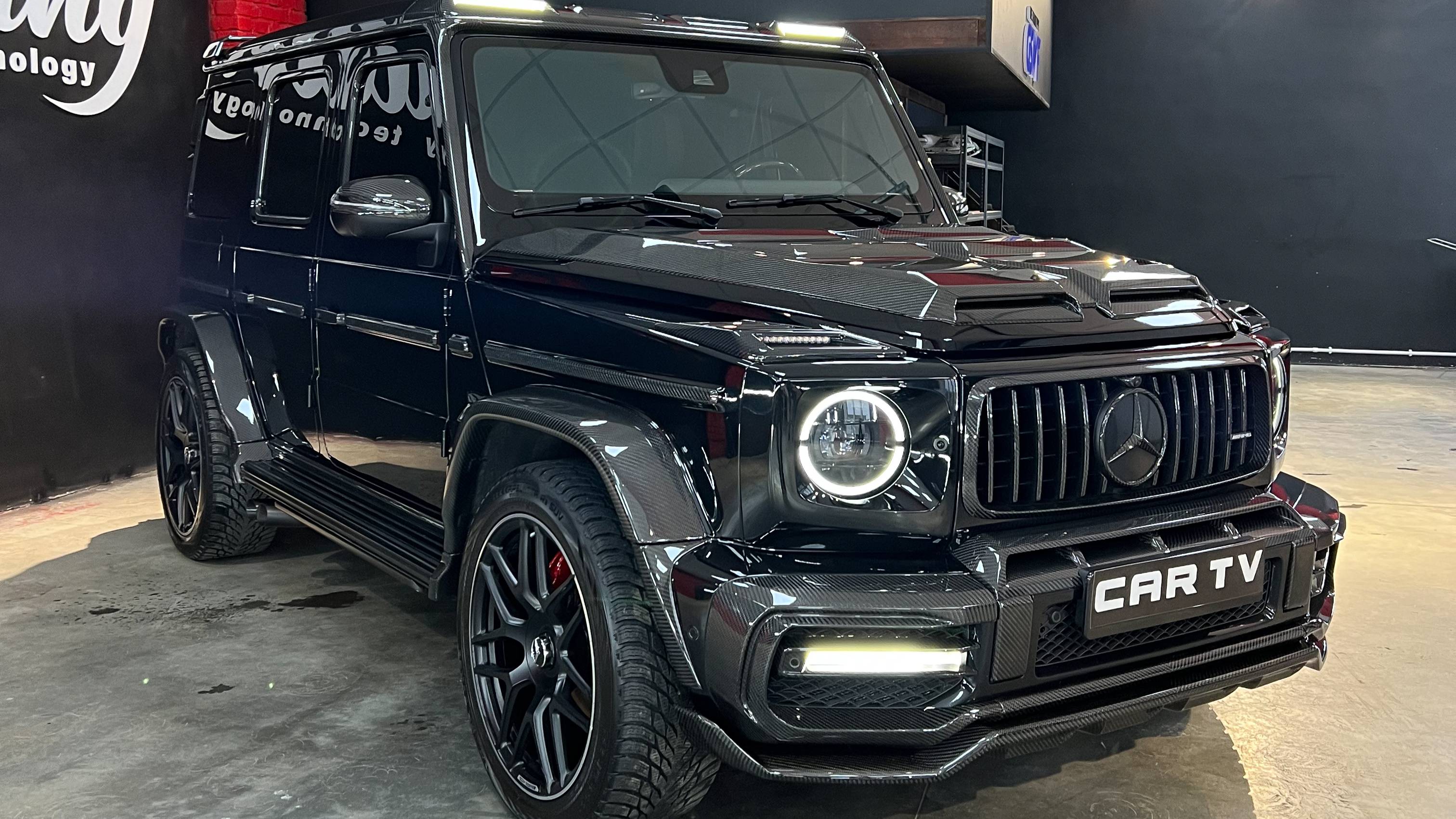 Mercedes-Benz G63 W463 полностью карбоновый обвес от Renegade Design