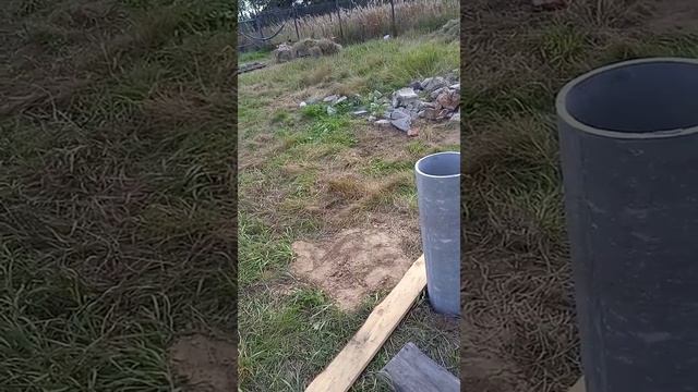 Крепкий фундамент из обрезков асбестовых труб часть 1/ фундамент из свай/какой фундамент выбрать