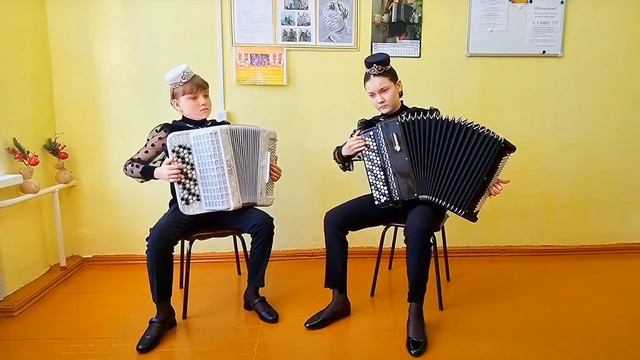 Горка Ермоса "Анантанго" Дуэт баянисток "Башкирские звёздочки"