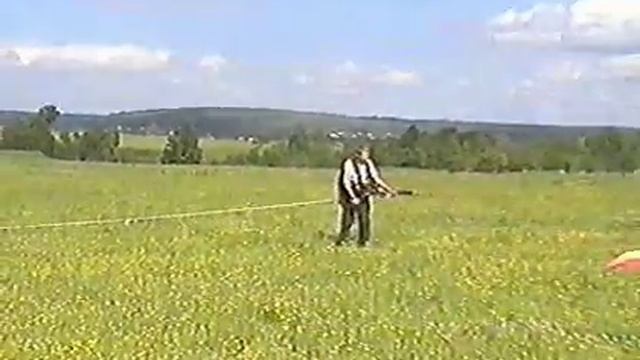 парашют ПО-9 болтание на ветра. шейновка