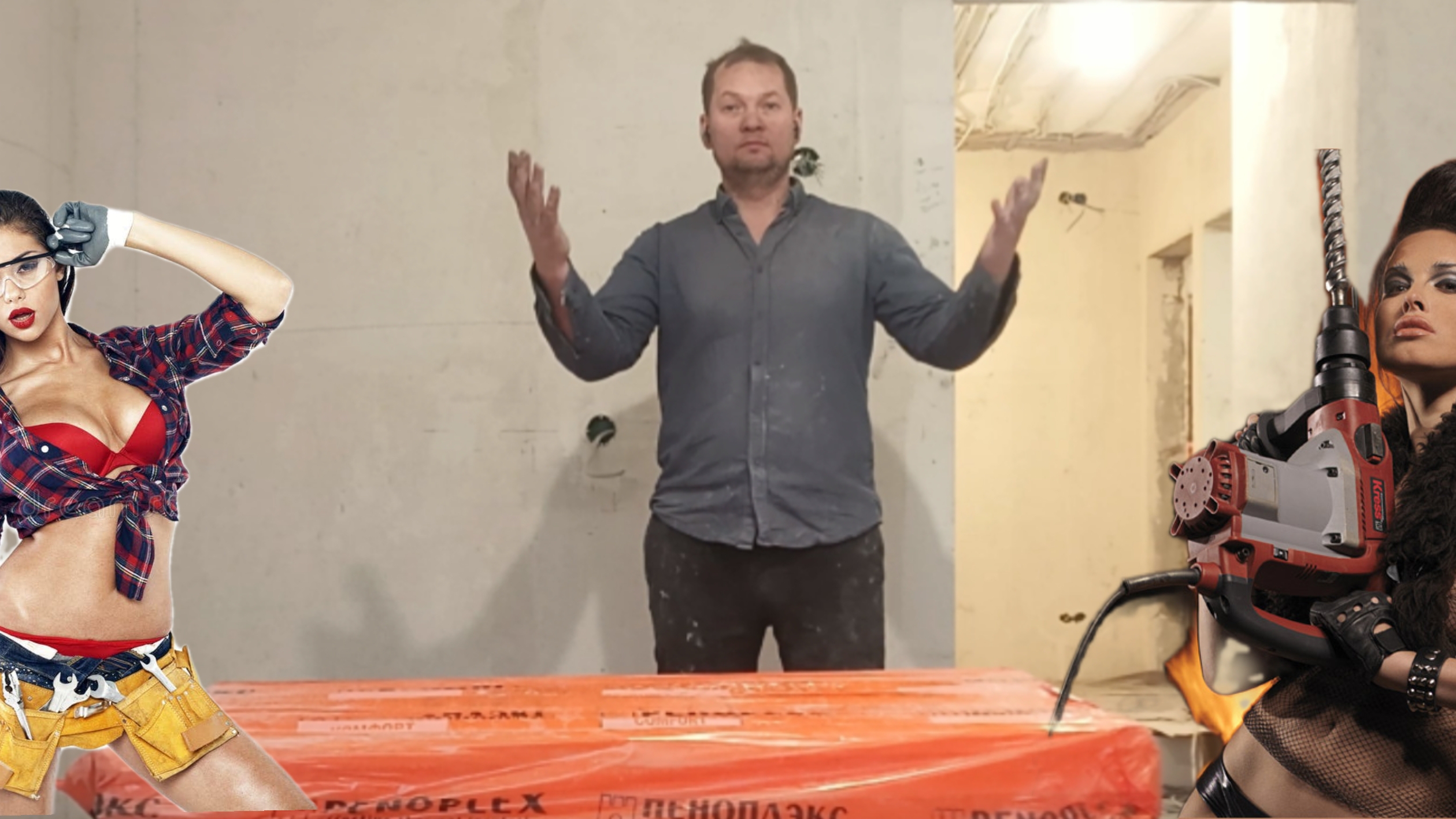 Обзор на болгарку КМ AG-2401/230 2400Вт d230 отзыв/распаковка болгарина