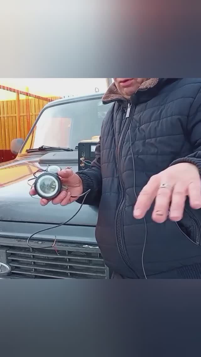 LED противотуманки чуть не убили аккумулятор.замена их на галогенные