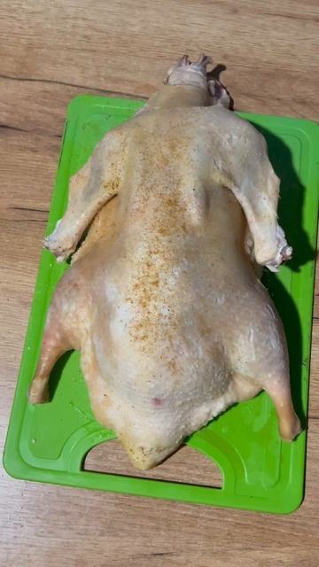 Фаршированная утка в печи