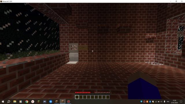 Прохожу школьную паркур-карту в Майнкрафте