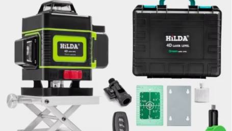 Отличный бюджетный Китайский лазерный уровень ,,HIBIRU,, 4D .