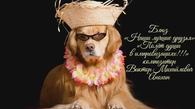 БЛЮЗ«Наши лучшие друзья» ИМПРОВИЗАЦИЯ фортепиано композитор Виктор Анохин #instrumentalmusic  #blues