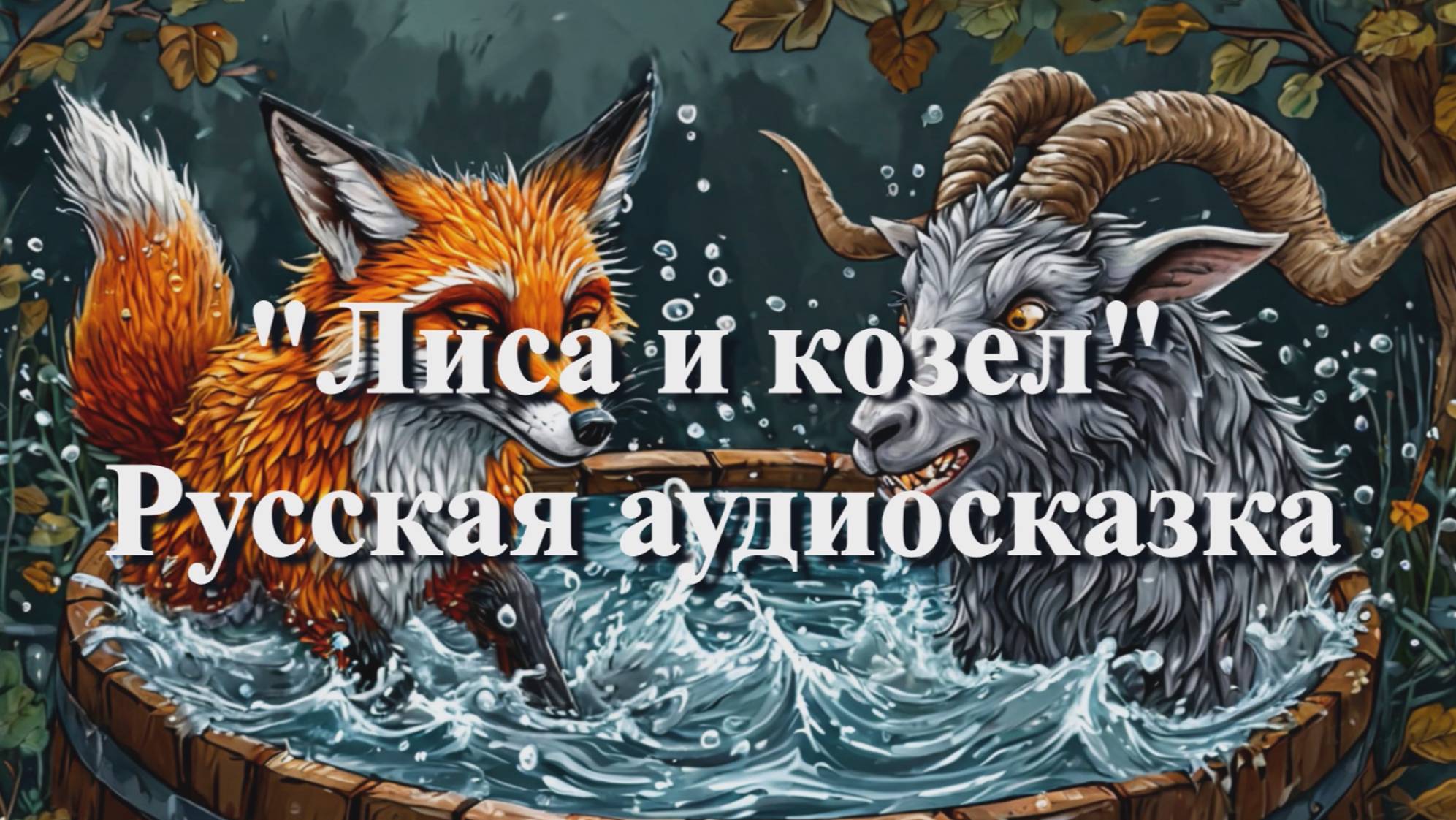 Лиса и козел — русская народная аудиосказка