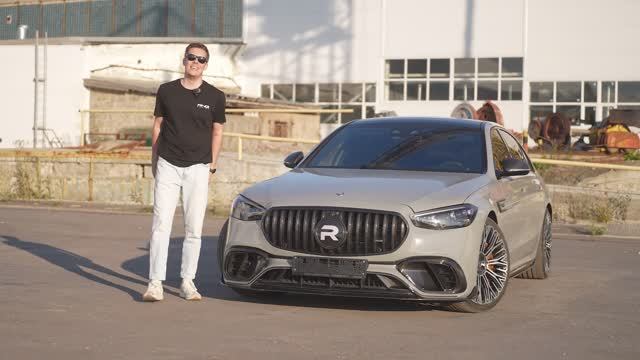 Карбоновый Mercedes S63 полный обзор (EN)