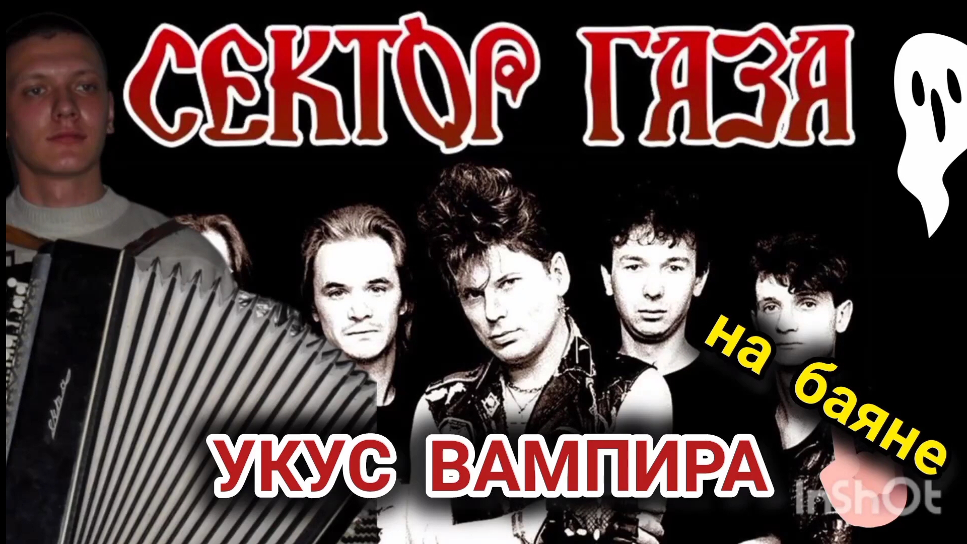 Сектор Газа - Укус вампира (на баяне Vampire bite) #секторгаза #песнинабаяне