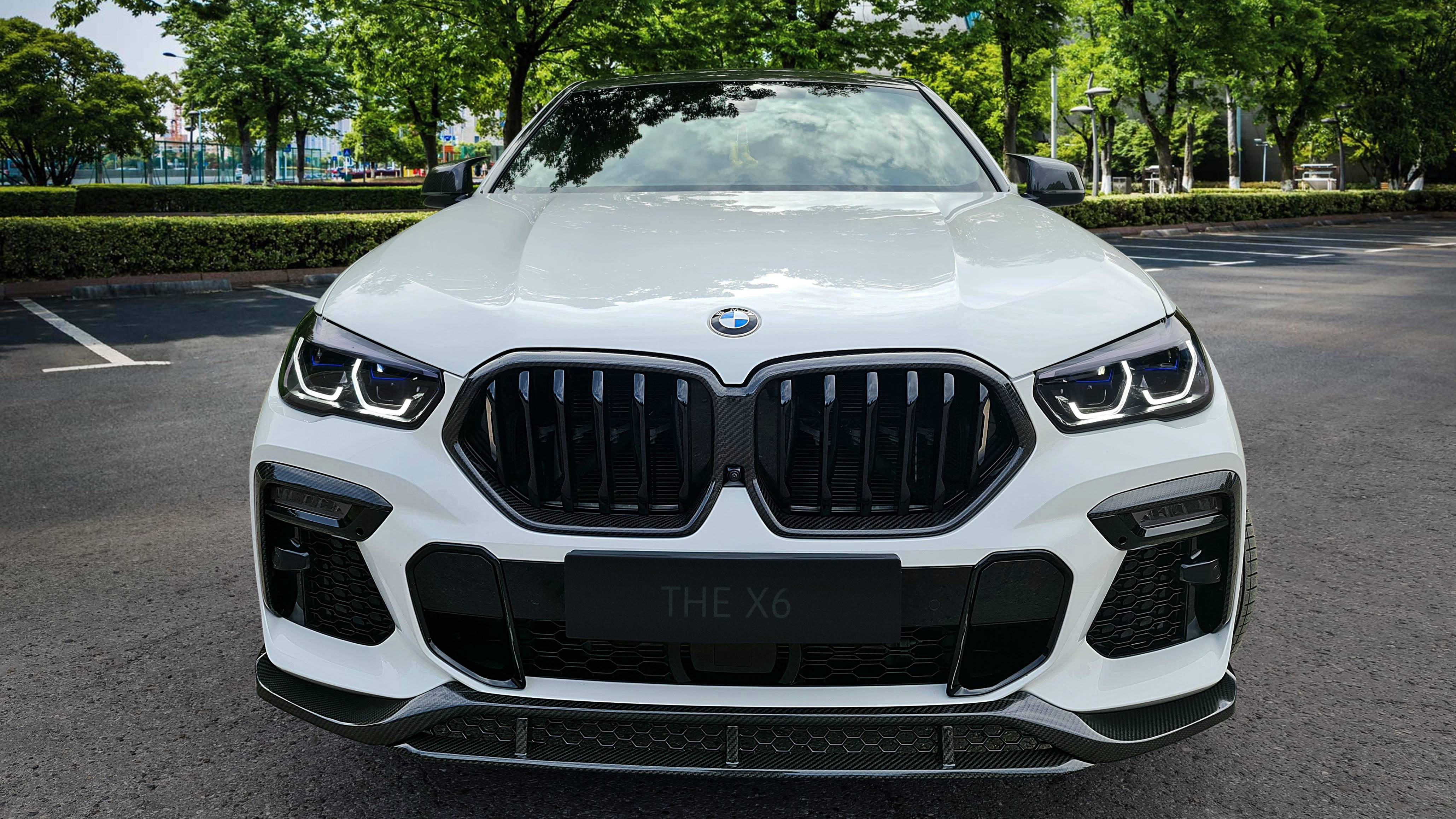 Тюнинг BMW X6 G06 карбон из России с любовью