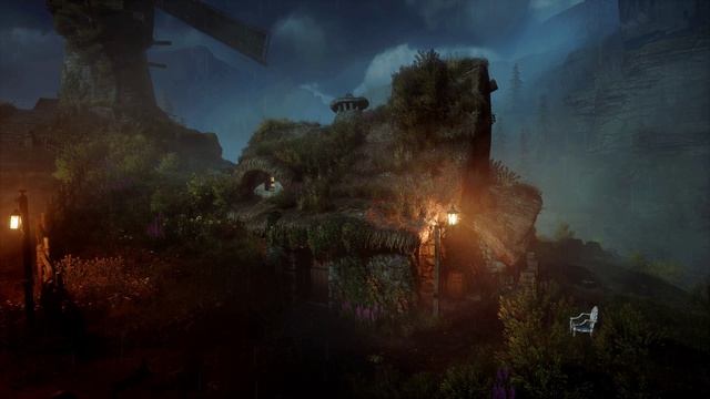 Спокойный и уютный дождь, под которым хочется спать в деревне