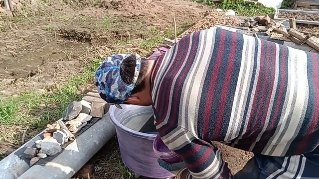 ️Вазон-клумба из строительного тазика