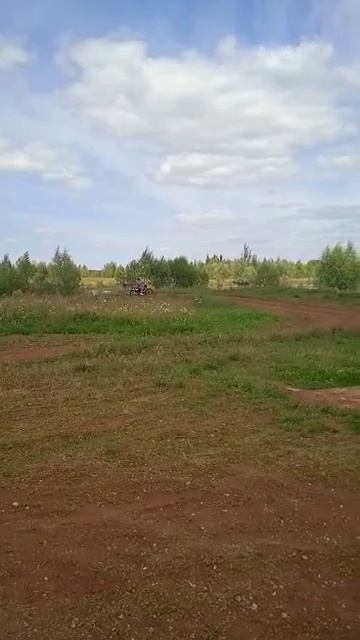 На китайце по мотокроссовской трассе в Белгороде 2023