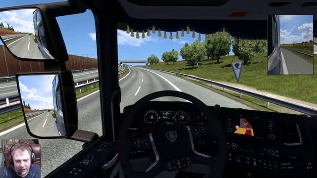 Euro Truck Simulator 2 сезон 12 серия 2 Венгрия