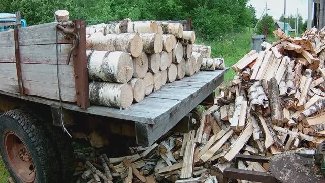 Дровокол..Двигатель 380 перемотан на 220.