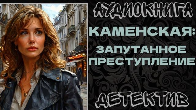 АУДИОКНИГА ДЕТЕКТИВ: ЗАПУТАННОЕ ПРЕСТУПЛЕНИЕ