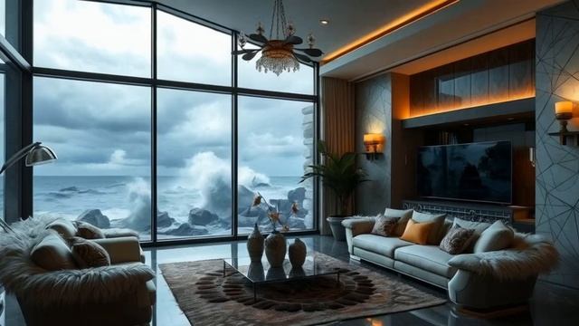 Красивая расслабляющая фоновая музыка для медитаций. отдыха и крепкого сна. Шум морских волн