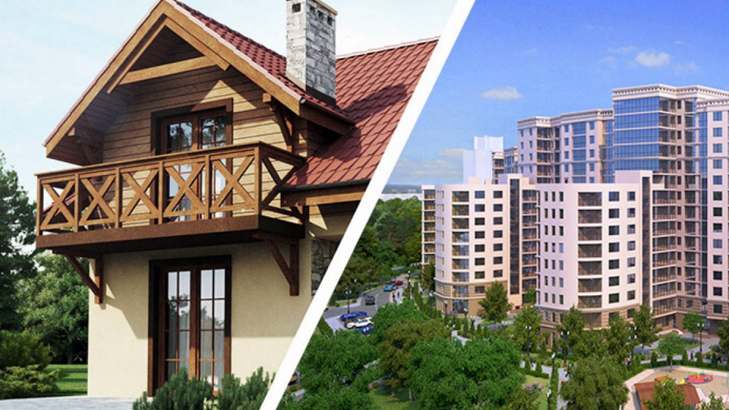 семья поменяла квартиру в городе на свой дом в поселке