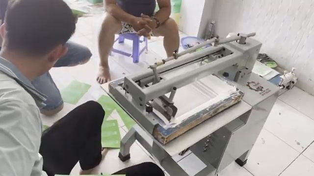 Шелкография на пакетах А4