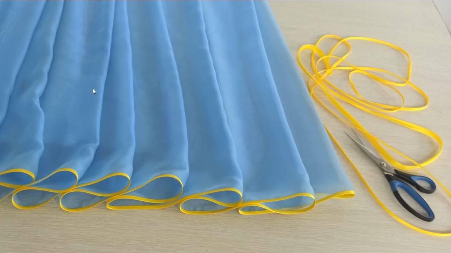 Как пришить косую бейку / мастер-класс